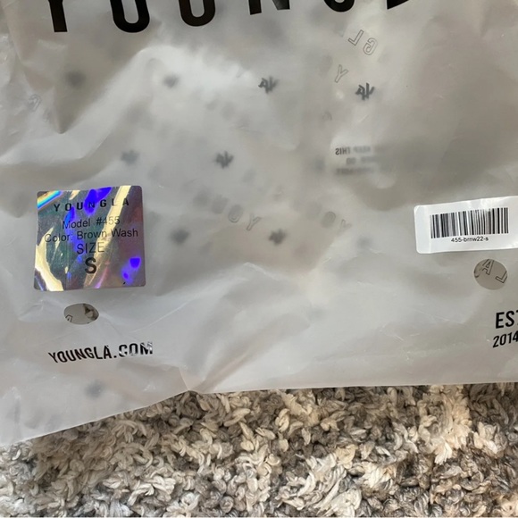 YoungLA | Shirts | Youngla Immortal T Shirt Reversible Brown 455 New ...